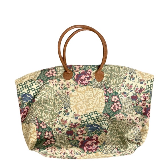 Avon | Bags | Avon Floral Patterned Large Tote Bag | Poshmark